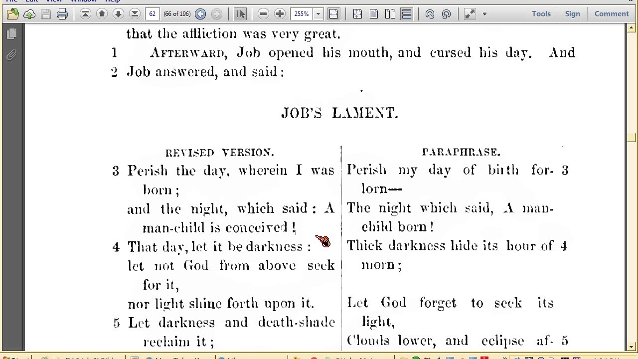 Proof they knew Bible METER, 1878 Job 1a - YouTube
