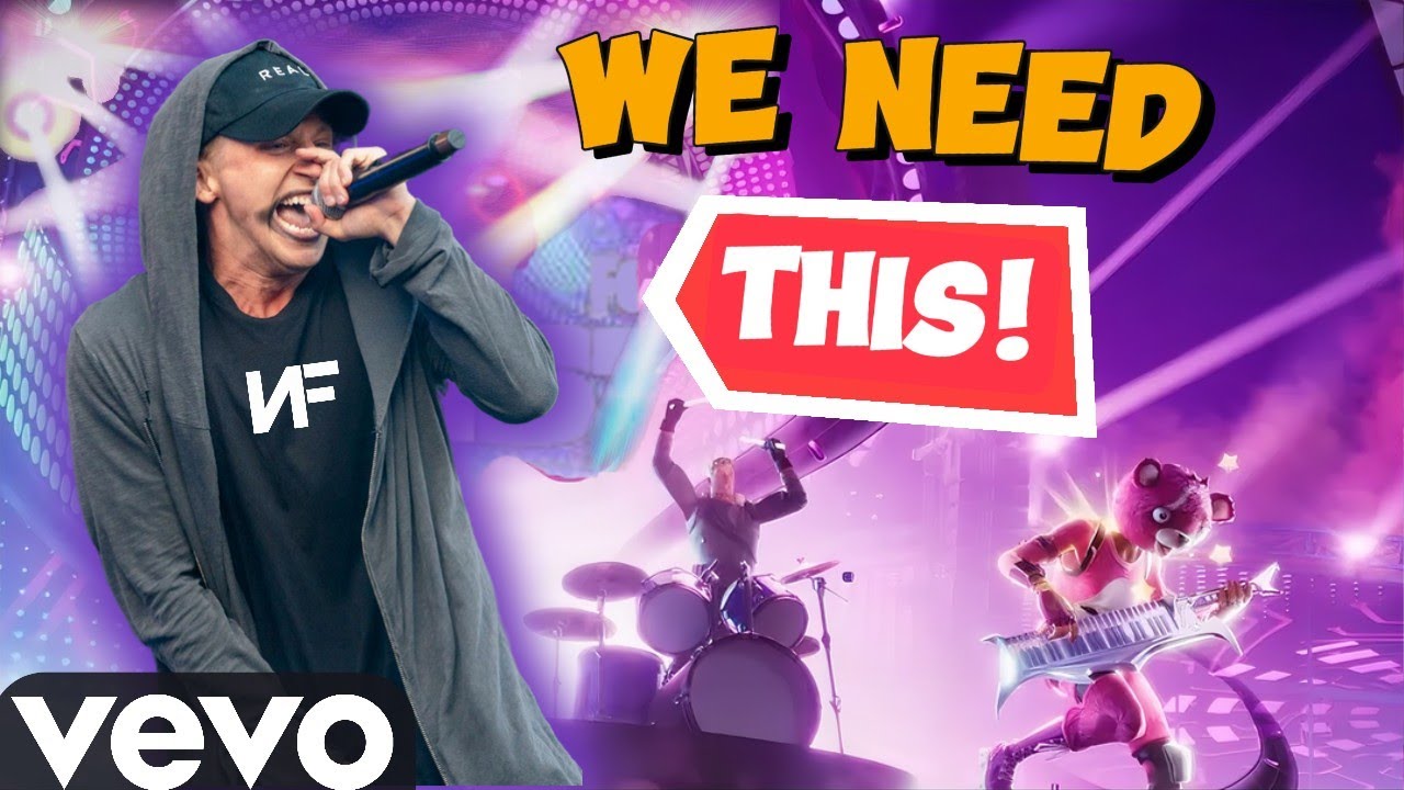 Music CONCERT Idea - Fortnite x NF - YouTube
