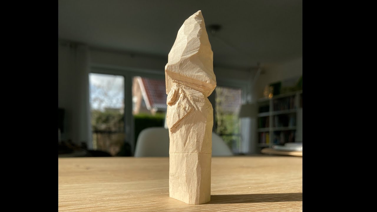 Wizard Wood carving - YouTube