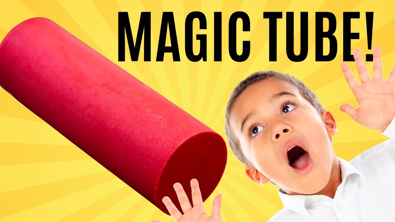 MAKE A MAGIC TUBE! EASY MAGIC TRICK! #easymagictricks # ...