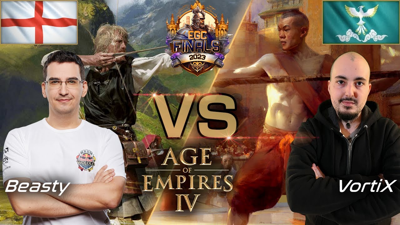 $25000 Age of Empires IV - EGC Finals 2023 Beasty vs VortiX Match 8 ...