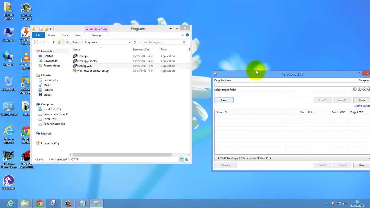How to install Tera Copy on windows pc - YouTube