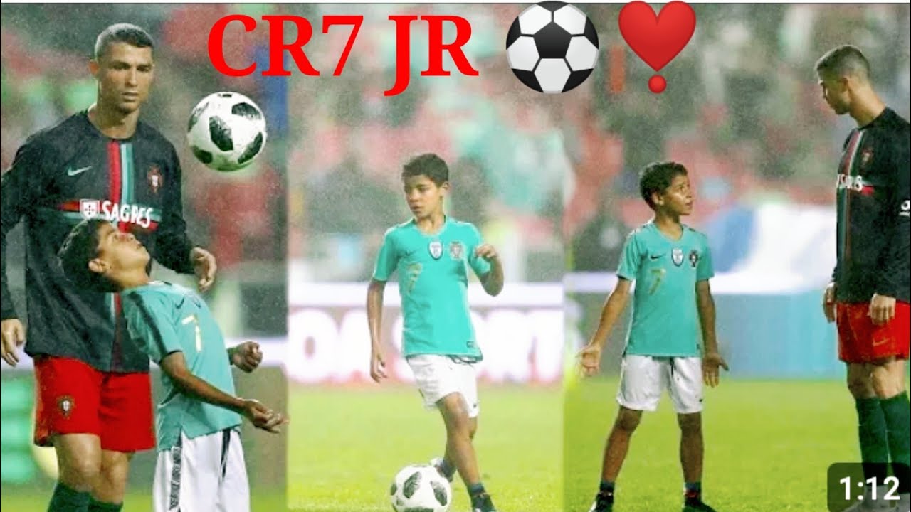 🇵🇹⚽ Cristiano Ronaldo vs Jr CR7 impressing With Great Finish After ...