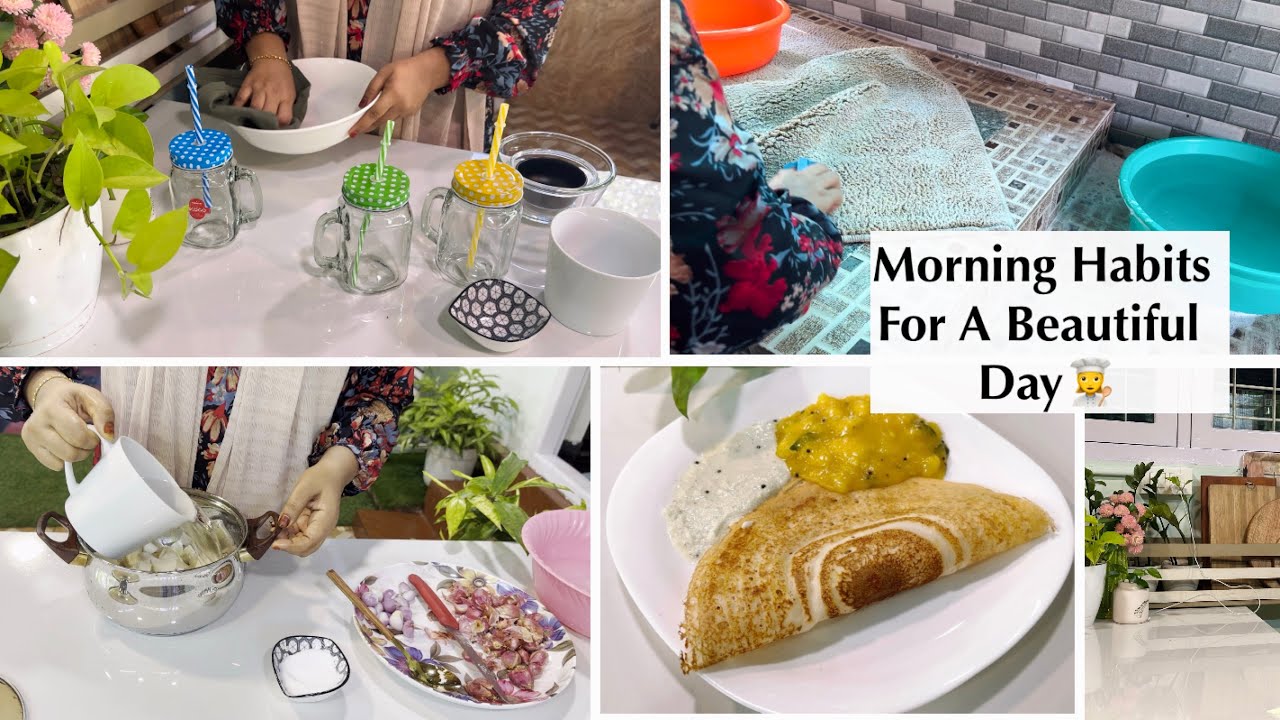 5 Am Mindful Routine For A Beautiful Day 💯 || Cleaning And arrangements ...