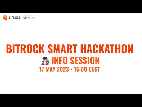 Bitrock Smart Hackathon - Info Session - YouTube
