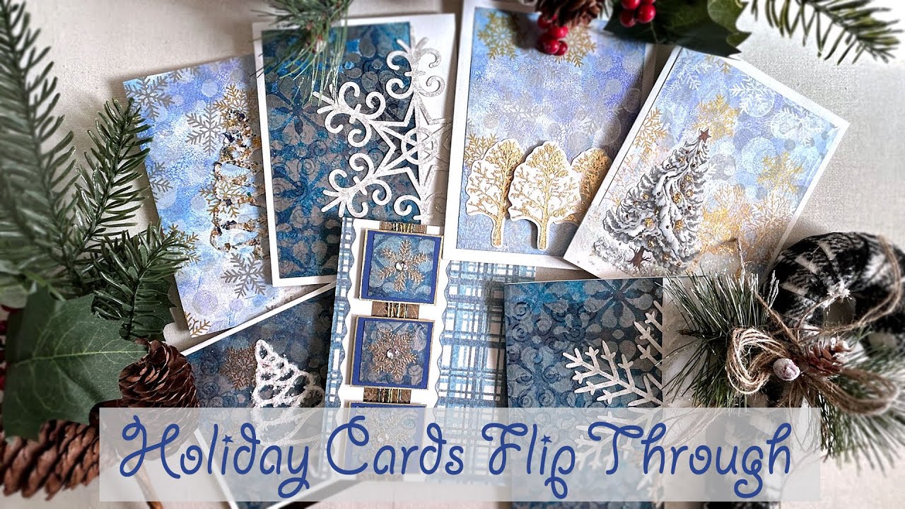 Holiday Card Flip Through - YouTube