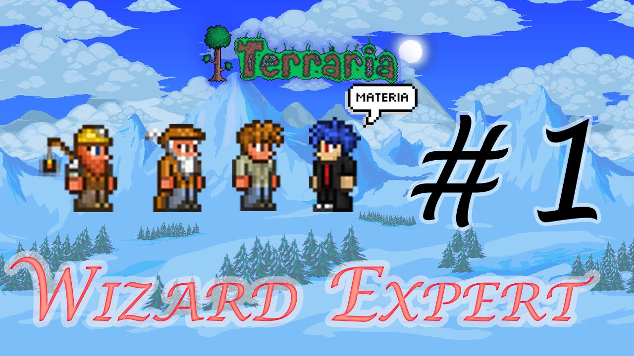 Terraria Wizard บทที่ 1 เส้นทางสู่ วิซเซิร์ด ผู้ยิ่งใหญ่ - YouTube