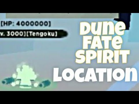 Shindo Life - Dune Fate Spirit spawn location - YouTube