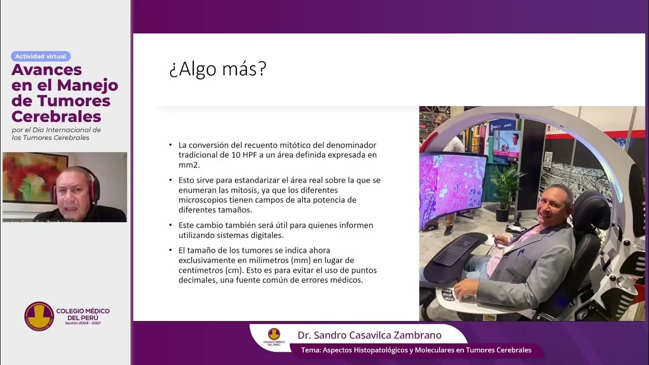 TELECAPACITACIÓN “Avances en el manejo de tumores cerebrales🧠”. - YouTube