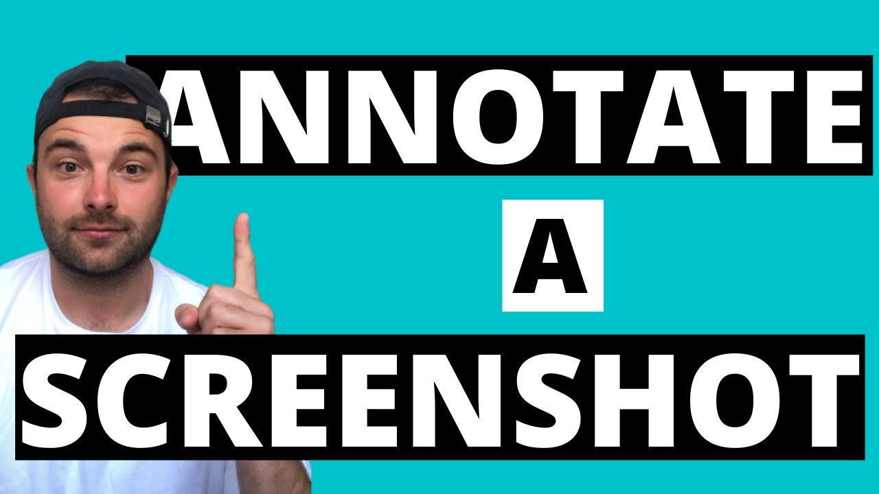 How to ANNOTATE a Screenshot ONLINE - YouTube