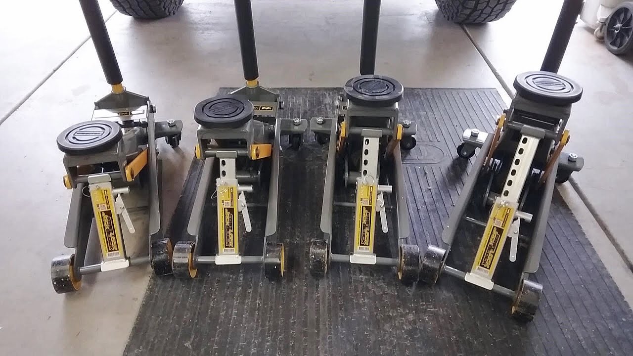 Uncluttered Work Space and Added Safety with Gaither's Winntec Jacks ...