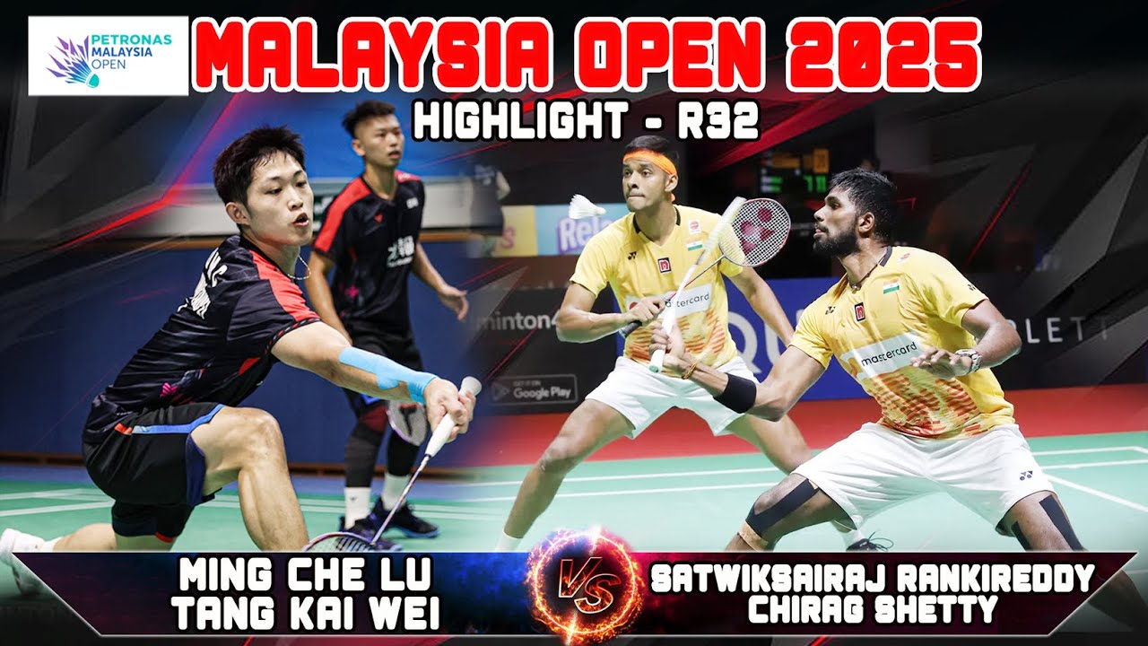 Ming Che Lu / Tang Kai Wei [Tpe] Vs Rankireddy / Shetty [Ind ...