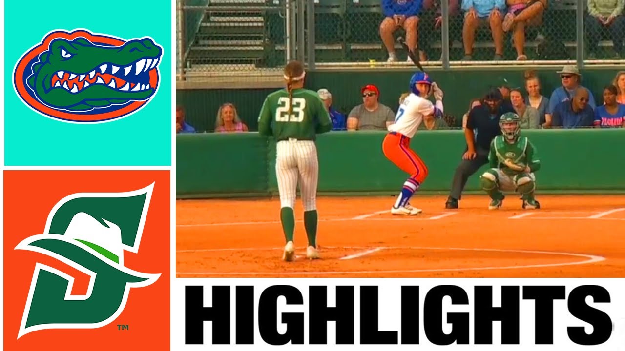 #11 Florida vs Stetson Highlights | NCAA Softball Highlights | 2023 ...
