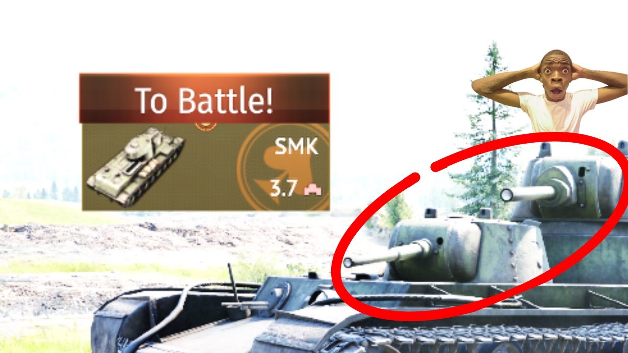 smk heavy tank💥double turret💥 ground battle ship experience - YouTube