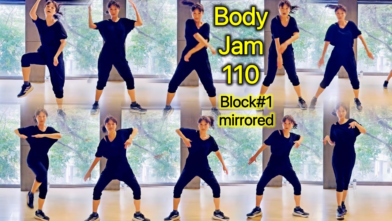 Body Jam 110 (Block 1/mirrored) Tr. Will - YouTube