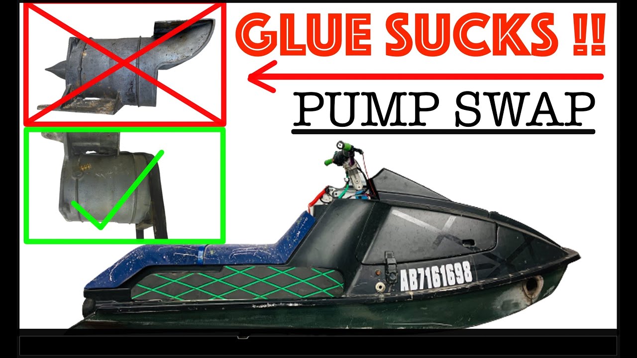 750 Pump Conversion - SX / X2 Pump Swap - No More Glue !! - YouTube