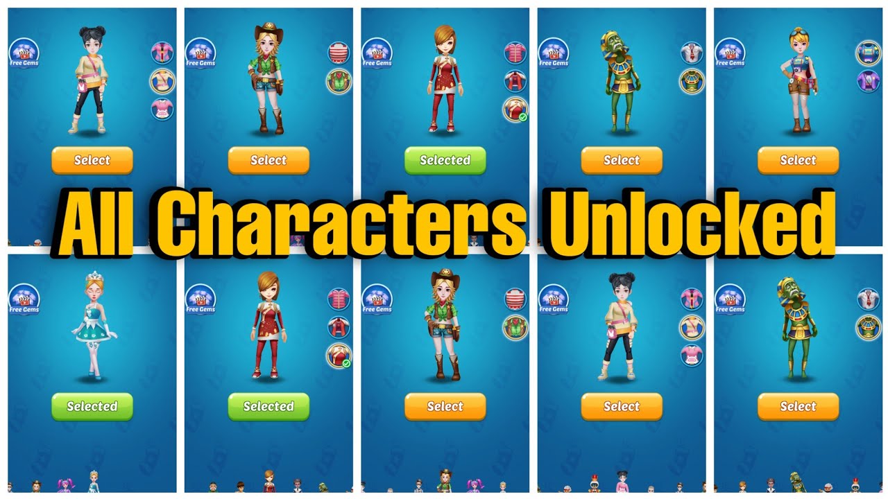 Subway Princes Runner All Caracters Unlocked - YouTube