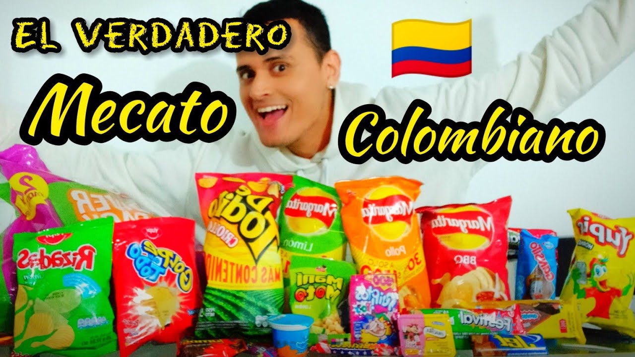 Probando dulces y mecato colombiano de tienda y supermercado 😋🍫nucita ...