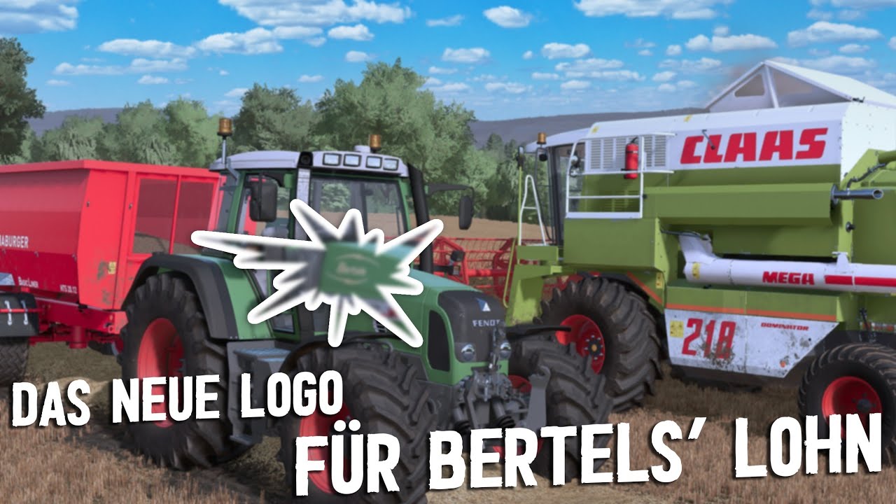 LS22 | Folge 27 💫 NEUER Drescher & LOGO für unseren Betrieb 🌞 ...