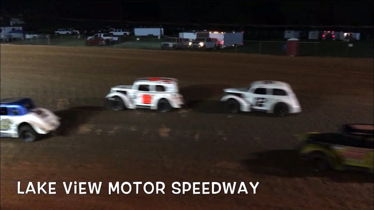 Legends 5-16-20 Lake View Motor Speedway - YouTube