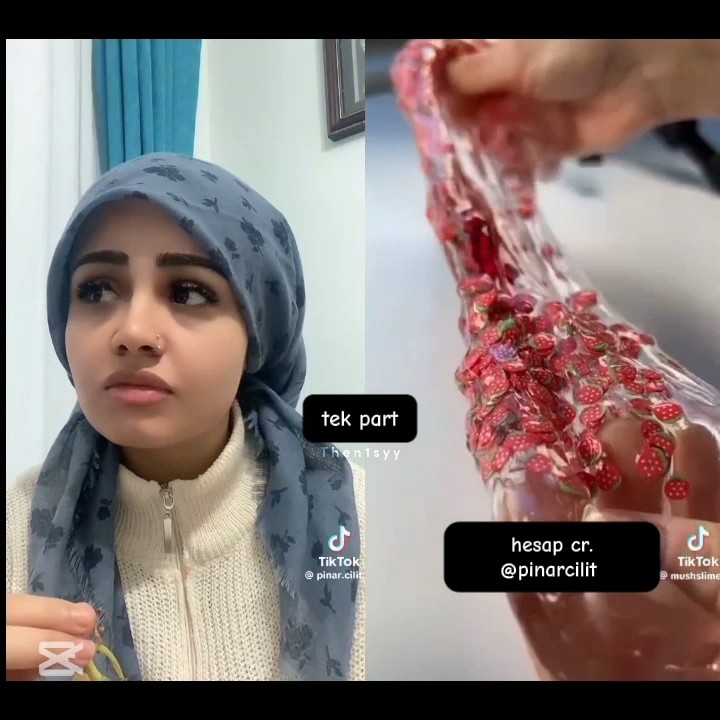 Pinar Cilit slime | tek part #kesfet #slime #ytdayibenionecikarnolur #kesfetteyiz - YouTube