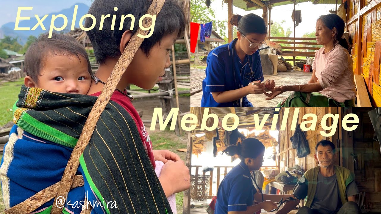 Door to door home visit at Mebo village||Exploring Mebo village🍃 ...