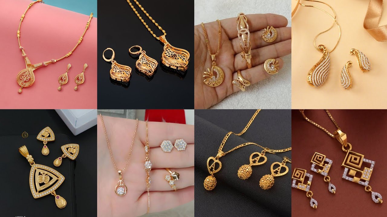 Trendiest 1 tola Gold Necklace & Locket Set Design Ideas #gucci # ...