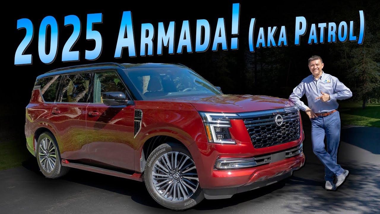 Nissan FINALLY Completely Redesigned The Armada & Patrol! 2025 Nissan ...