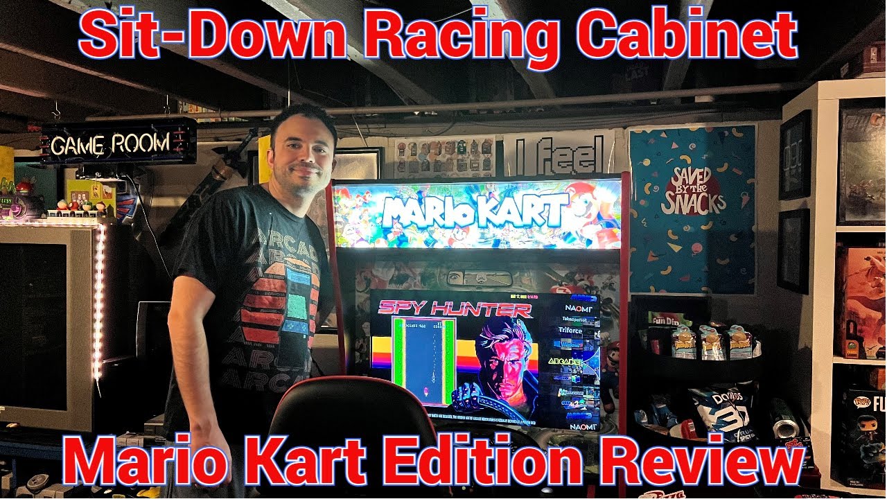 Retro Lizards Arcade / Buy Stuff Store Canada Sit-Down Racing Arcade ...