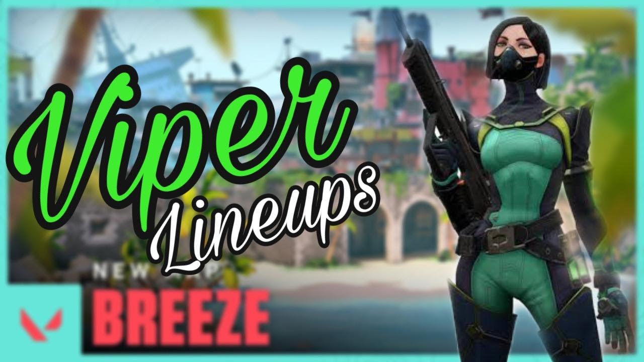 The BEST PRO Viper LINEUPS Breeze Map 2021 - Valorant - YouTube