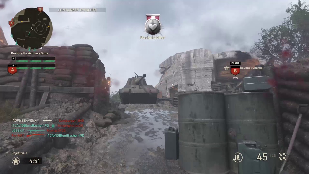 COD WW2: BAYONET RAGE - YouTube