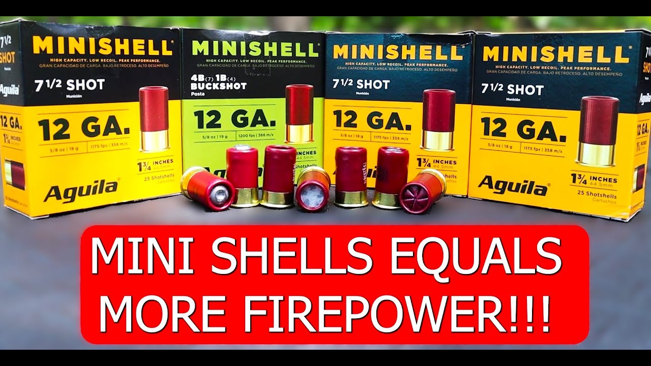 Mini Shells Equals More Firepower Youtube