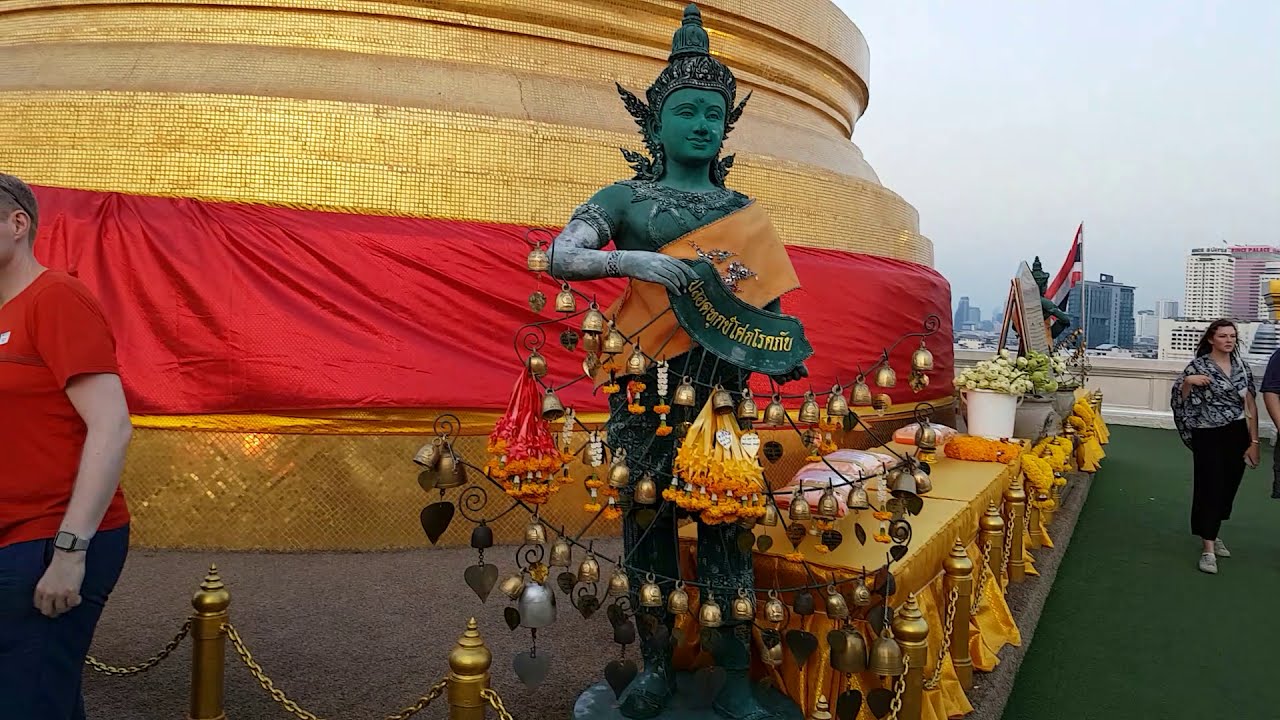 Golden mountain Bangkok Thailand - Snicel 69 - YouTube