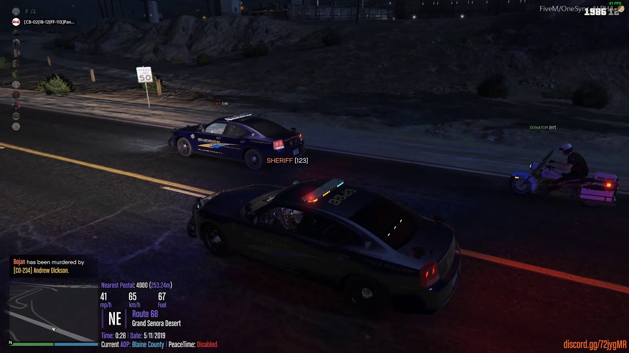 Mod abusing powers/ no clip away to avoid arrest - YouTube