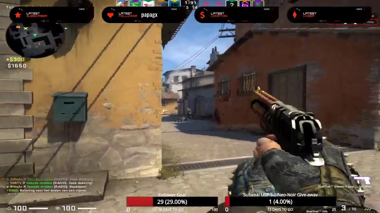 Csgo Face-it Deagle shots - YouTube