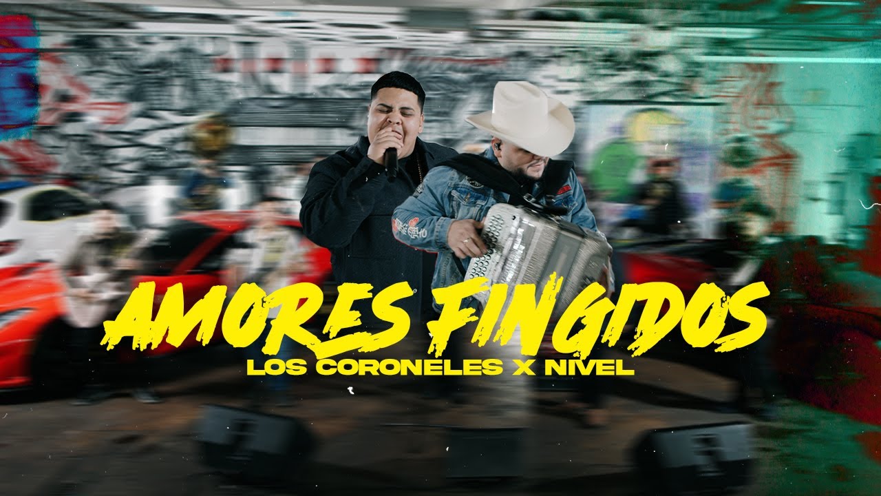 Amores Fingidos - Los coroneles ft Nivel ( En vivo ) 4k - YouTube