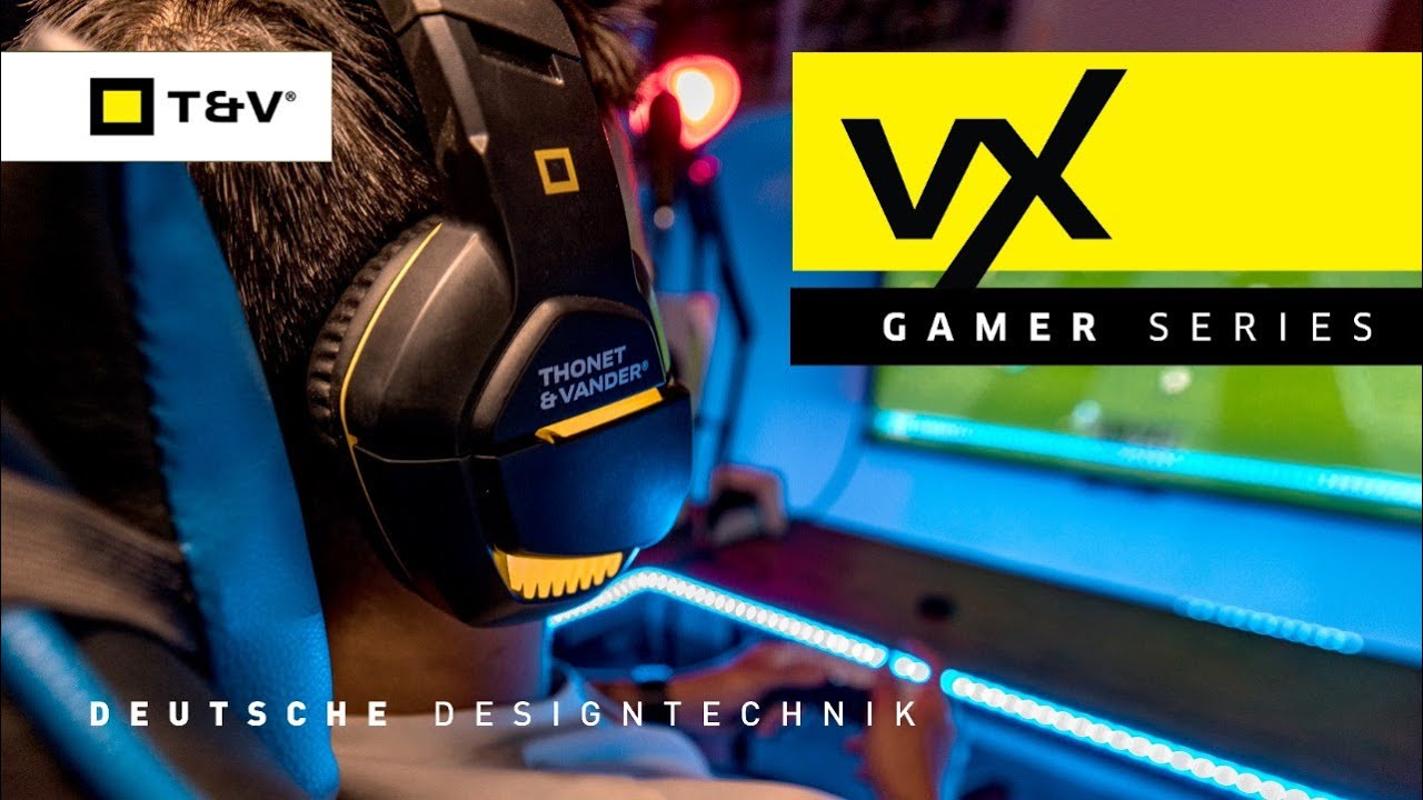 Tutorial: Auriculares Gamer VX70 y VX75 by Thonet & Vander - YouTube