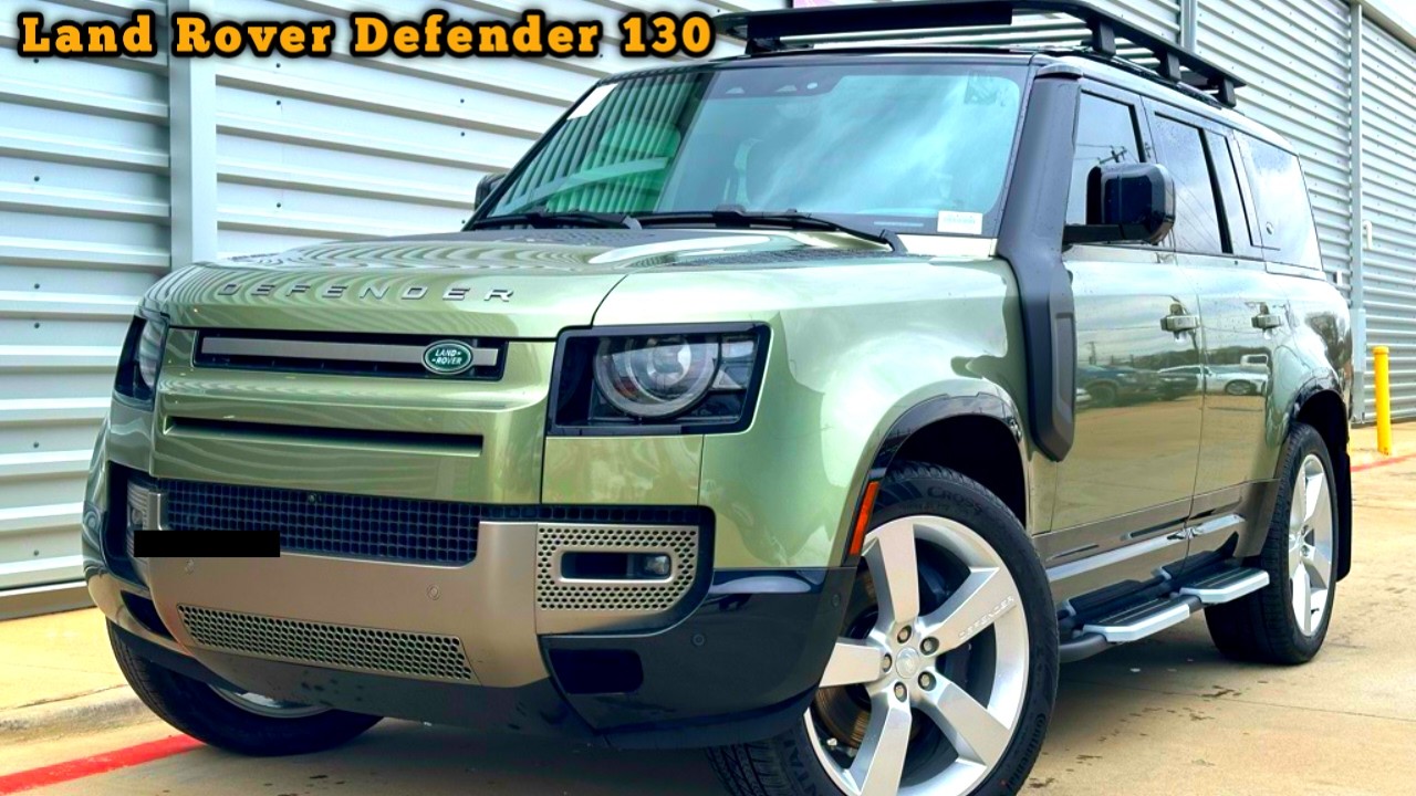 Land Rover Defender 130 - 8 Seater King of Luxury SUV | The All-New ...