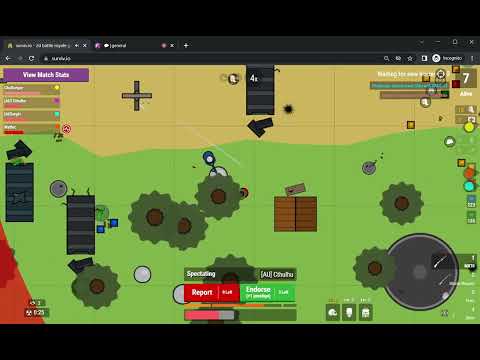 Kor vs Au proe 4v4 | surviv io 2022 | Cthulhu voice nub - YouTube