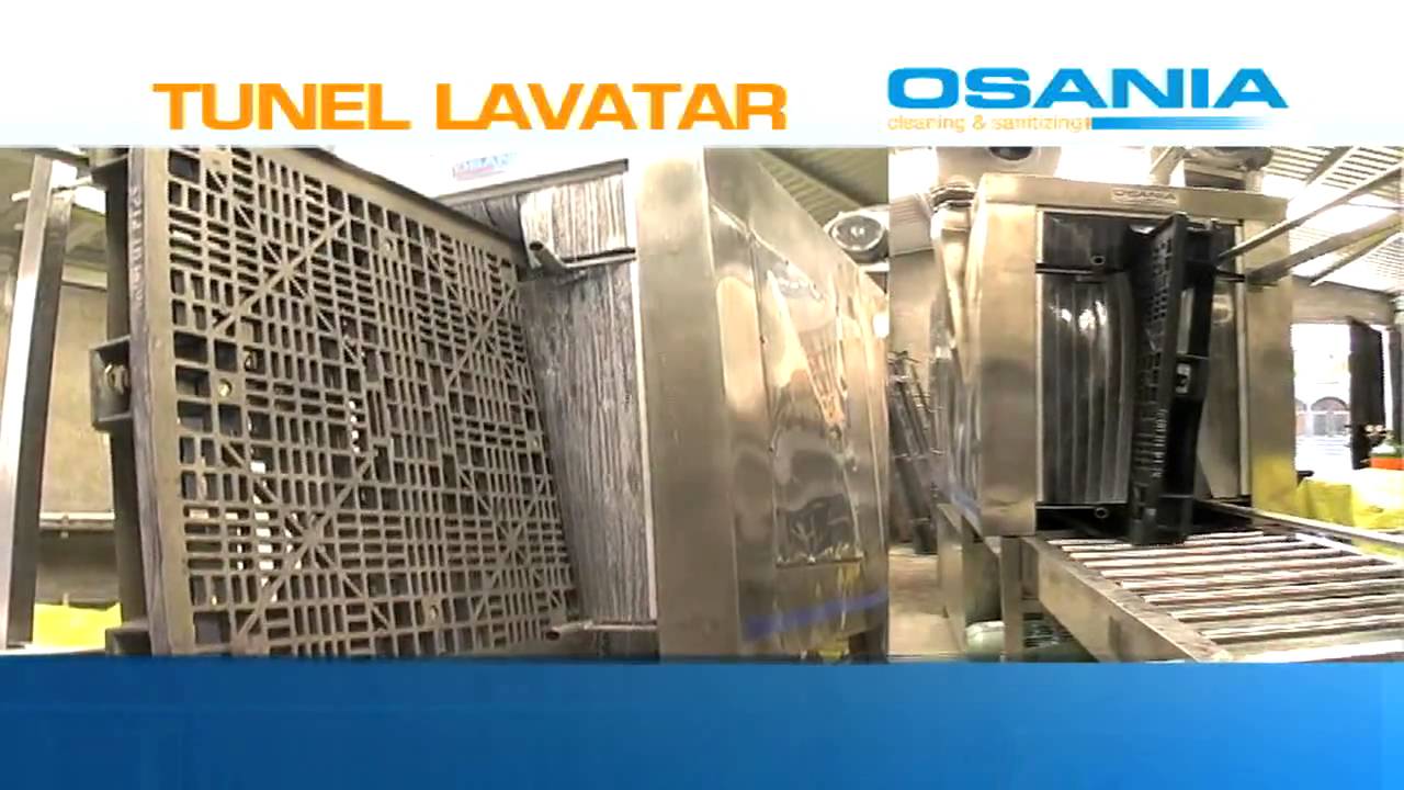 Lavadora de Tarimas LavaTar de OSANIA - YouTube