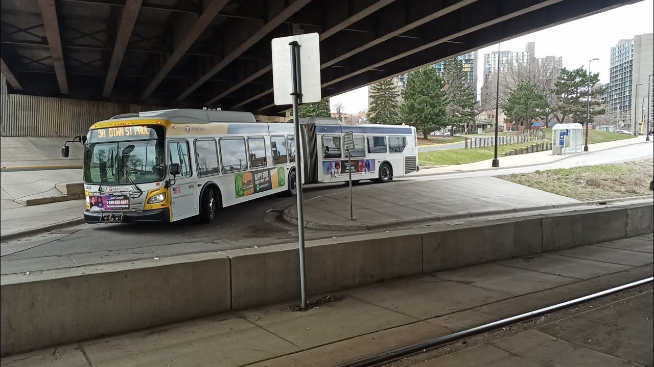 Metro Transit 2016 New Flyer XD60 3425 On Route 3A - YouTube