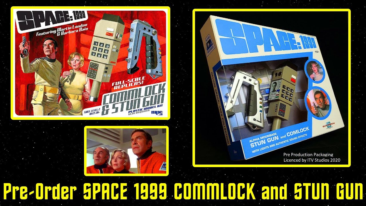 (Pre Order) Space 1999 Commlock and Stun Gun Props as seen in the ...