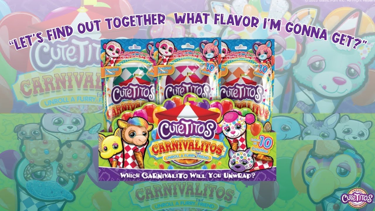 CuTeTiTos CARNIVALITOS UNROLL A FURRY fair FRIEND #cutetitos #carnival ...