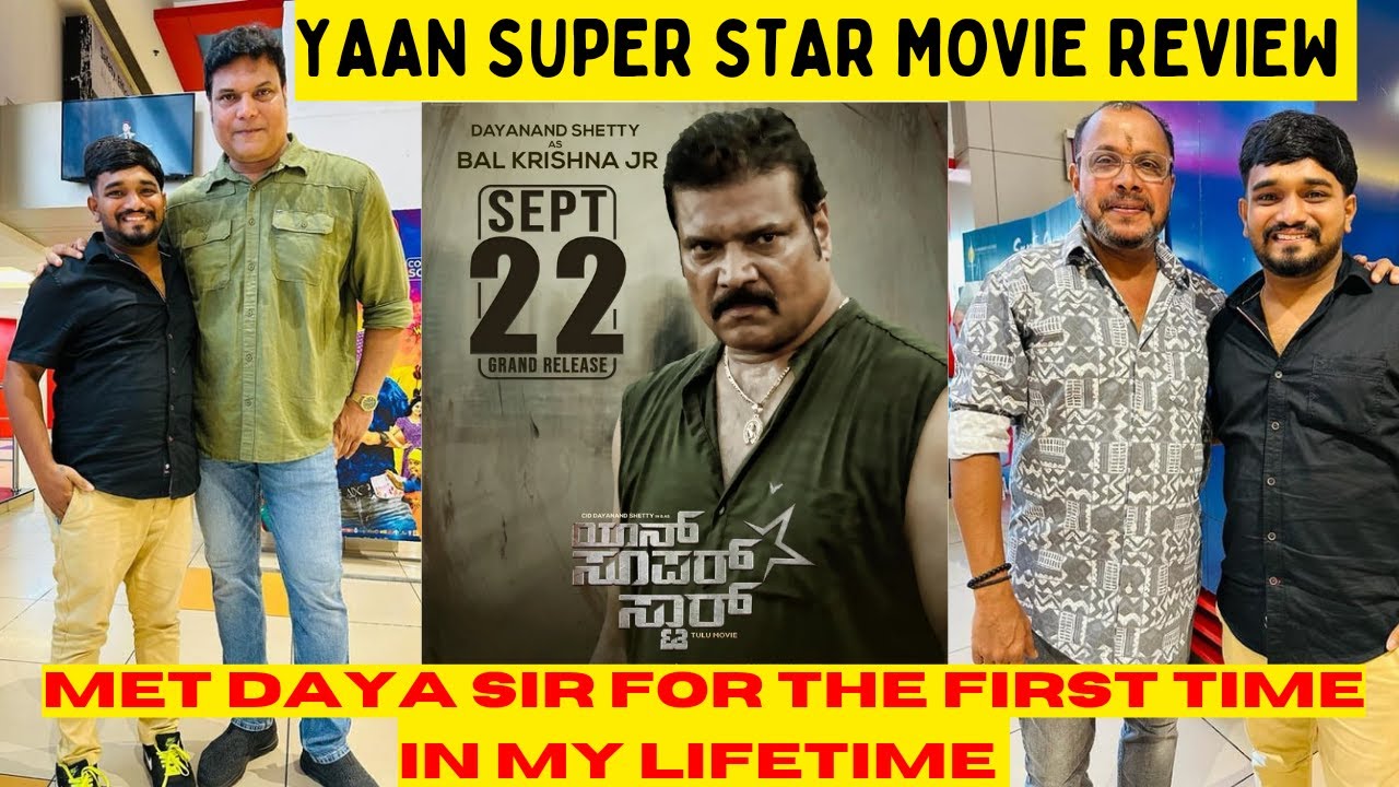 CID Inspector Daya Sir In Mangalore😳 || YAAN SUPERSTAR Tulu Movie Review - YouTube