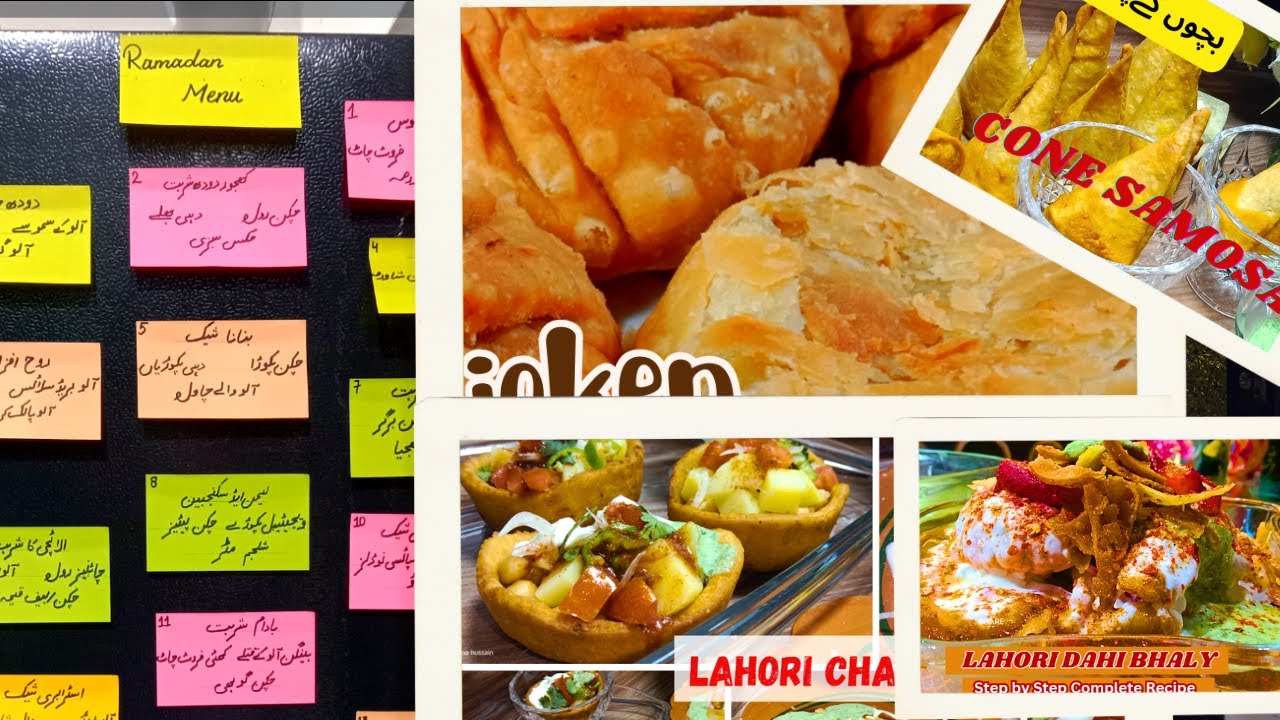 Ramdan Menu ideas|Ramzan Menu2025 - YouTube