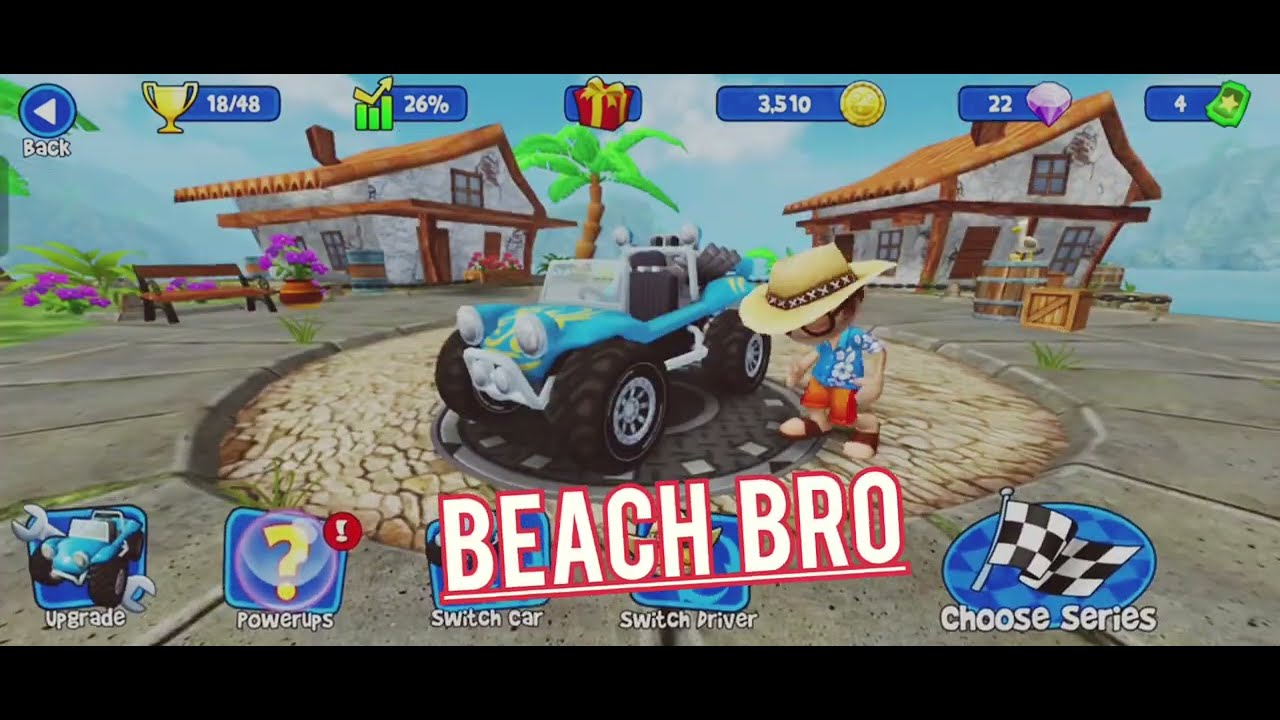 BEACH BRO || FULL GAMEPLAY || BEACH BOGGY RACING - YouTube