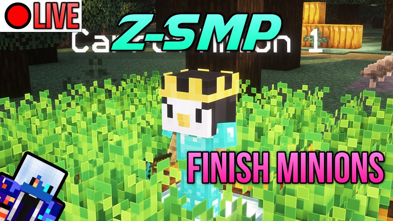 Finishing Minions Code ★ A Minecraft Z-SMP Survival - YouTube