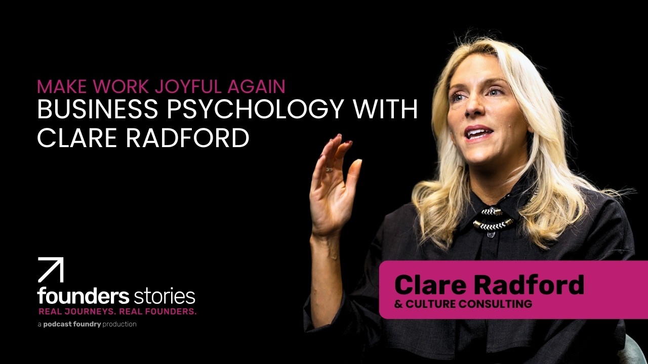 Make Work Joyful Again: Business Psychology with Clare Radford - YouTube