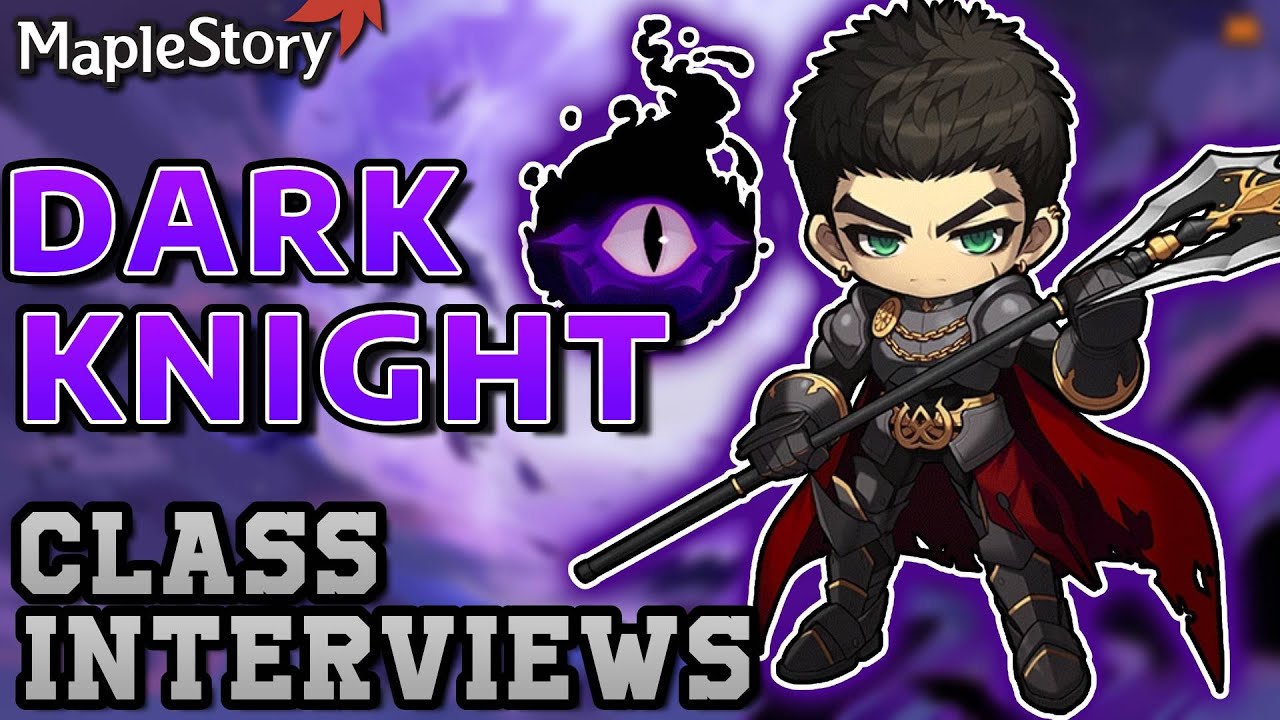 DARK KNIGHT Class Interview w/ KOBE | Ranking ALL Maplestory Classes - YouTube