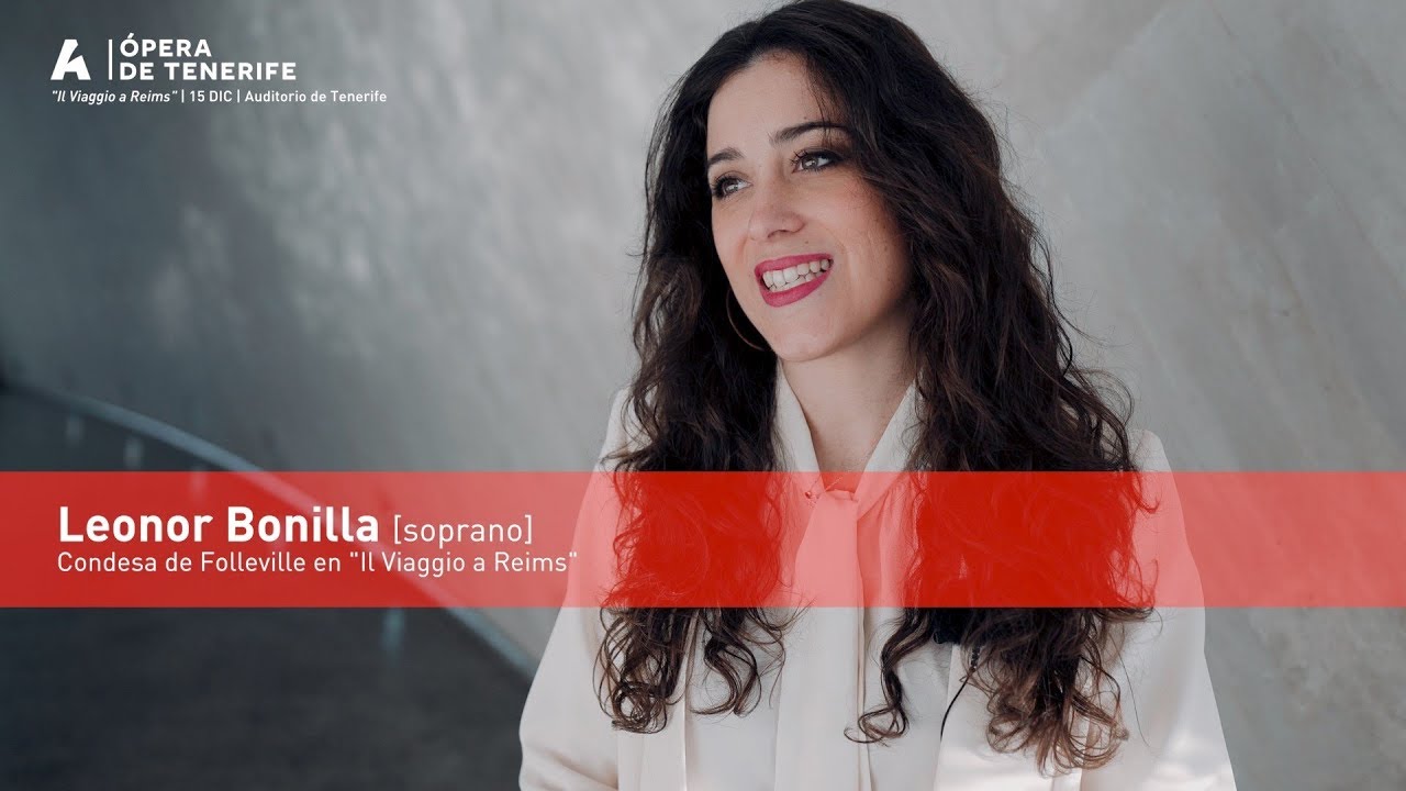 Leonor Bonilla, soprano de Ópera de Tenerife - YouTube